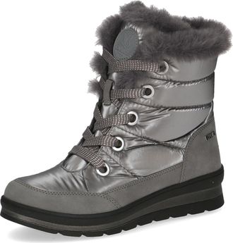 Caprice Damen Stiefeletten Wasserabweisend Vegan, Braun (Taupe Comb), 36.5 EU