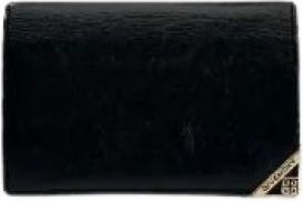 Givenchy unisex, Pre-owned, Noir, Taille: ONE Size Portefeuille en cuir Pre-owned