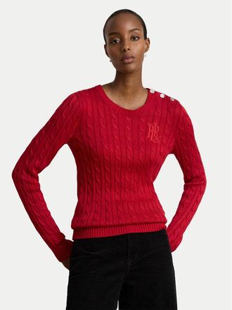 Lauren Ralph Lauren Pullover 200P14039501 Rot Regular Fit