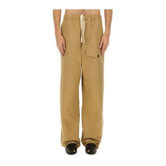 Dries Van Noten Homme, Pantalons, Beige, Taille: L Cargo Pants