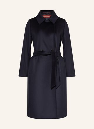 Max Mara Max Mara Studio Wollmantel Bcollag blau