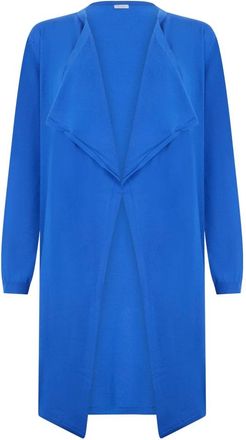 Malo Femme, Pulls, Bleu, Taille: 46 FR Long Cardigan