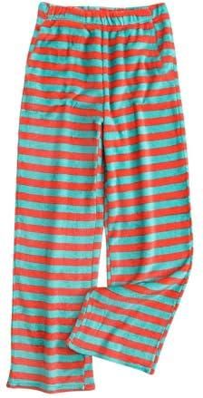 Generic Pantalon de pyjama ray&eacute; en flanelle pour femme, pantalon de pyjama ray&eacute; pour femme, pantalon de d&eacute;tente l&eacute;ger, v&ecirc;tement de nuit, pantalon large en cot