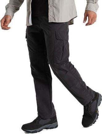 Craghoppers Homme Nosilife Cargo III Pantalon, Black Pepper, XL