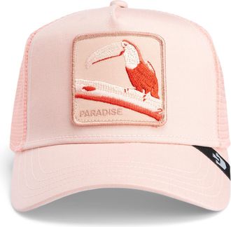Goorin Brothers Trucker Cap Toucan Mirage Coral, Size:OneSize