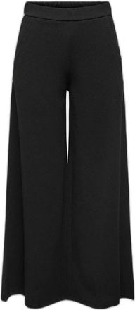 Jacqueline de Yong Jacqueline de Yong, Femme, Pantalons, Noir, Taille: 44 FR L32 Pantalon Palazzo Noir Collection Printemps/&Eacute;t&eacute;