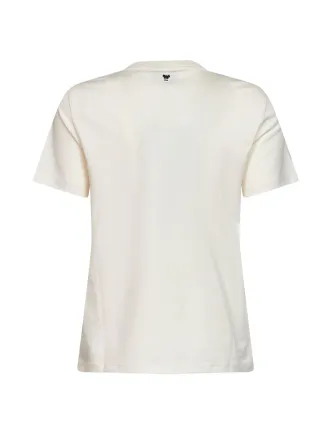 Max Mara Womens T-Shirt Wkdedison White Jersey Cotton T-Shirts & Jerseys
