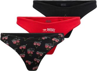 Diesel Femme, Sous-v&ecirc;tements, Multicolore, Taille: 42 FR Ufpn Punchy Threepack