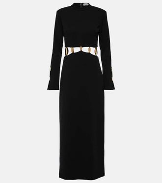 SIMKHAI Robe longue Gloria à ornements