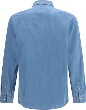 Brunello Cucinelli Cotton Denim Shirt - Blue