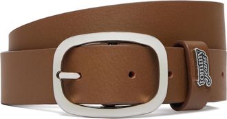 Tommy Jeans G&uuml;rtel Tommy Jeans Tjw Oval 3.0 Buckle AW0AW18812 Braun