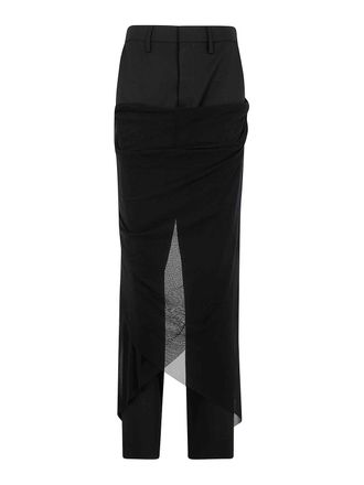 Jean Paul Gaultier Formale Hose - Schwarz