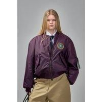 Balenciaga Large Fit Bomber Jacket