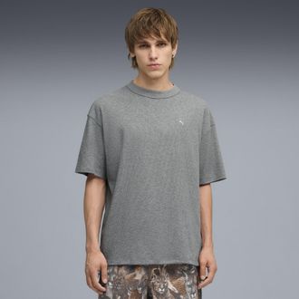 Puma T-shirt gaufr&eacute; MMQ Homme, V&ecirc;tements, Gris, XXL