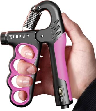 Generico Preension Krafttrainer, verstellbares Werkzeug für präzises Krafttraining, ergonomisches Werkzeug mit intelligentem Zähler, für Muskeln, Fitnessstudio