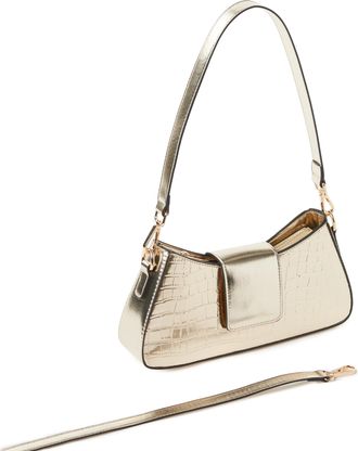 Au Printemps Paris Sac à bandoulière métalissé