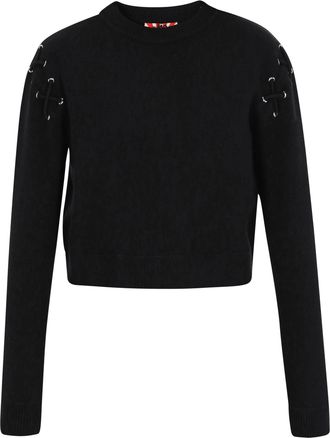 Mymo Pullover Frauen Schwarz