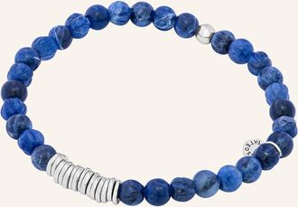 Tateossian Tateossian Armband Classic Discs blau
