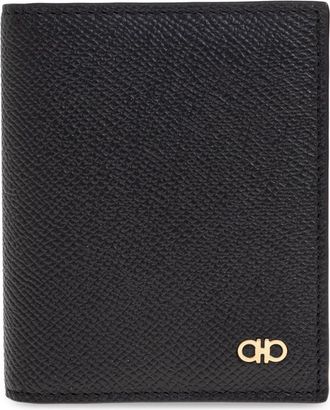Ferragamo Homme, Accessoires, Noir, Taille: ONE Size Micro Gancio Card Holder