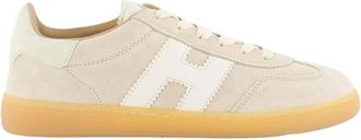Hogan Femme, Chaussures, Beige, Taille: 38 1/2 EU Baskets