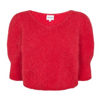 Americandreams Americandreams, Damen, Strickwaren, Rot, LGr&ouml;&szlig;e