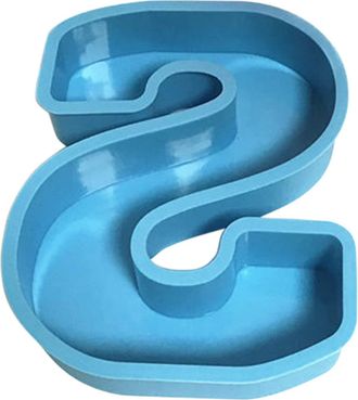 FNKDOR Asalinao Gro&szlig;e Silikonform Buchstaben Nummer DIY alphanumerische Kuchenform aus Kristallharz Gie&szlig;harz Formen r&uuml;ckw&auml;rts Silikon Alphabet Harz Gie&szlig;form 