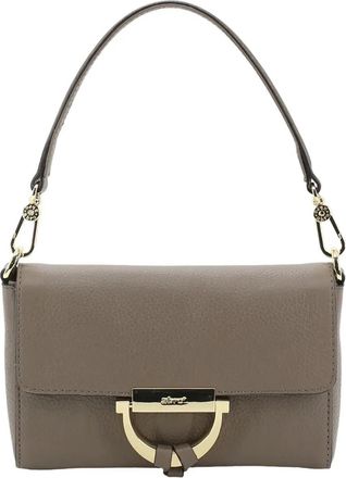 Abro Abro Hobo Bags - Schultertasche TEMI - Gr. unisize - in Taupe - f&uuml;r Damen
