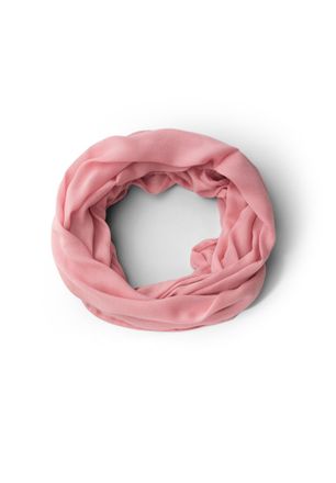 Street One Damen 5706629 Loop Schal in Unifarbe, Powder pink, Regular