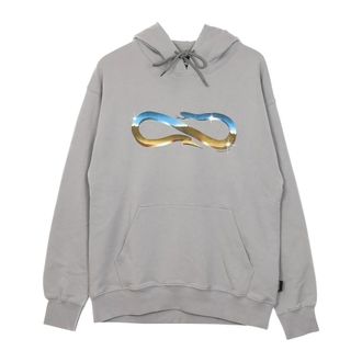 PROPAGANDA Logo Desert Hoodie Grau - - Sweatshirts & Hoodies - Herren - Grau - L