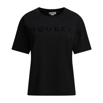Alexander McQueen Damen, Oberteile, Schwarzk, SGr&ouml;&szlig;e