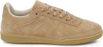 A.P.C. Moe calf suede sneakers - Braun