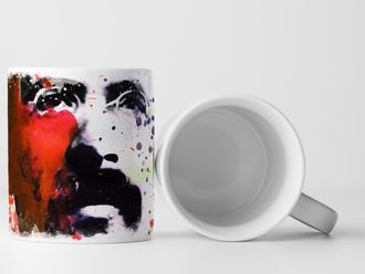 Paul Sinus Art Friedrich Nietzsche Tasse als Geschenk, Design Sinus Art