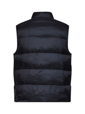 Moncler Mens Padded Vest Tuquerouye Black Polyamide & Down Jackets