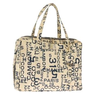 Chanel Pre-owned Canvas Weekend Bag - - Pre-owned - Damen - Beige - ONE SIZE