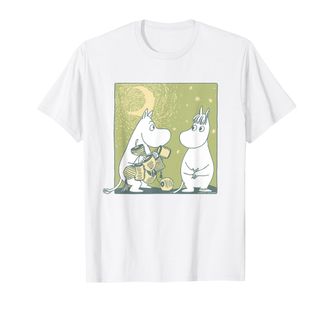 Moomin troll & Snorkmaiden Love Laternen T-Shirt