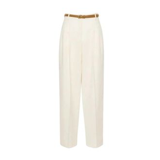 Max Mara Mstadunco Hose - - Trousers - Damen - Wei&szlig; - XS