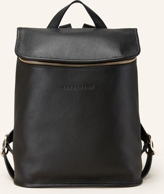 Longchamp Rucksack Foulonn&eacute; schwarz