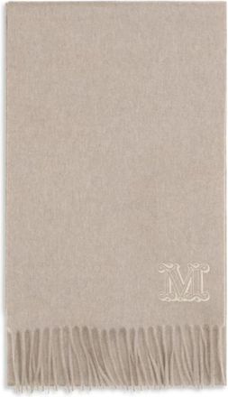 Max Mara Femme, Accessoires, Beige, Taille: ONE Size Monogram Scarf
