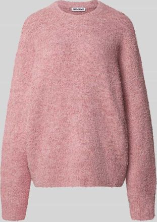 Review Pullover mit Boucl&eacute;-Garn-Struktur