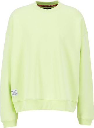 Alpha Industries Logo Backprint Sweatshirt - Arctic Lime
