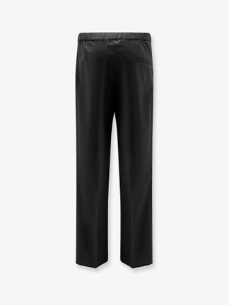 Hev&ograve; Mens Trousers Torre Chianca Black Polyester