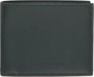 Giorgio Armani Portemonnaie mit Logo-Prägung - Grün