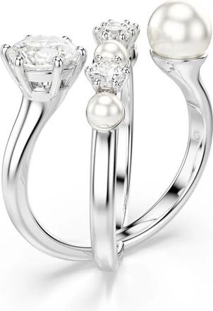 Swarovski Ring - Matrix Ring - Gr. 15.5 - in Silber - für Damen