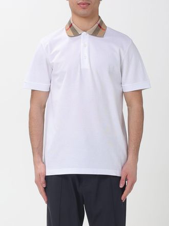 Burberry Polo BURBERRY Homme couleur Blanc