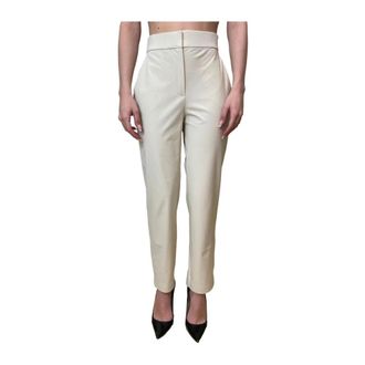 Max Mara Mmlpaio Slim-fit Hosen - - Trousers - Damen - Beige - M