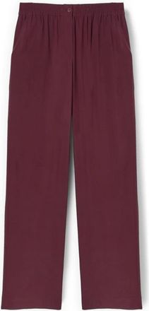 Motivi Palazzo-Hose aus Viskose mit elastischem Bund - - Trousers - Damen - Lila - XS