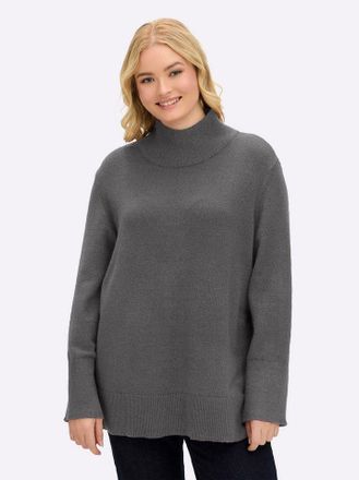 Sheego Strickpullover Pullover Langarm Jersey