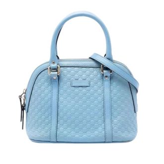 Gucci Sac D&ocirc;me Pre-owned - Femme - Pre-owned - Bleu - Taille: ONE Size