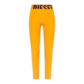 Diesel Adeline-D-Pop Leggings - - Trousers - Damen - Orange - L