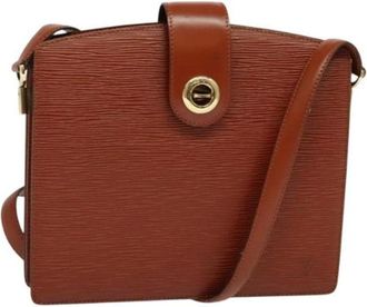 Louis Vuitton Pre-owned Cuir sacs-louis-vuitton - Femme - Pre-owned - Brun - Taille: ONE Size